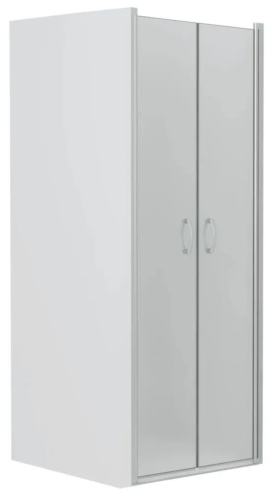 144670 vidaXL Sprchové dveře matné ESG 90 x 180 cm