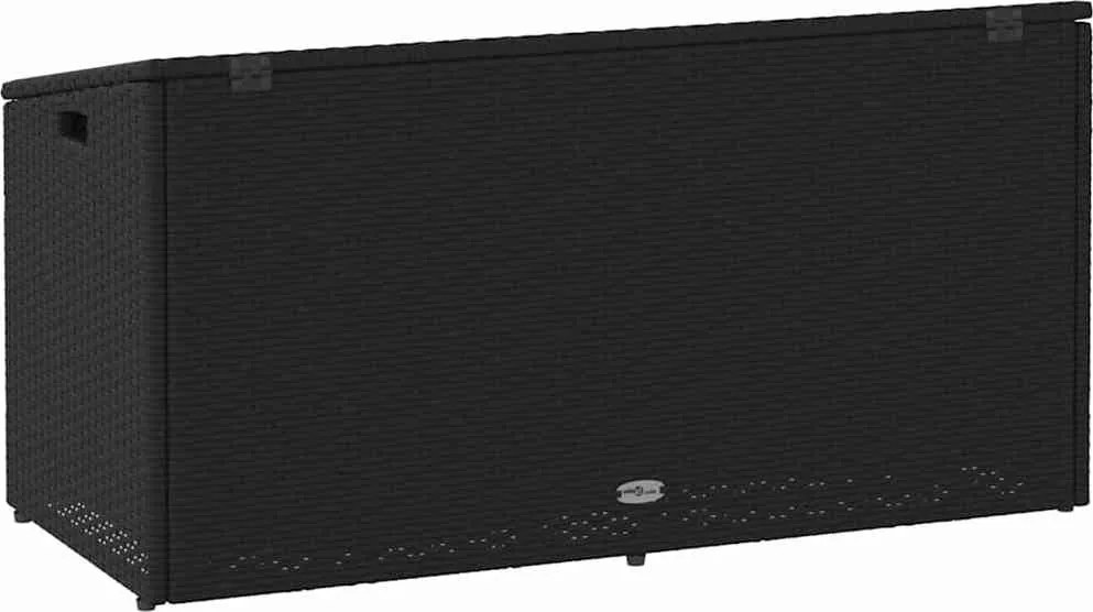 vidaXL Zahradní úložný box 110 x 50 x 58 cm polyratan [4104069] Barva: Béžová