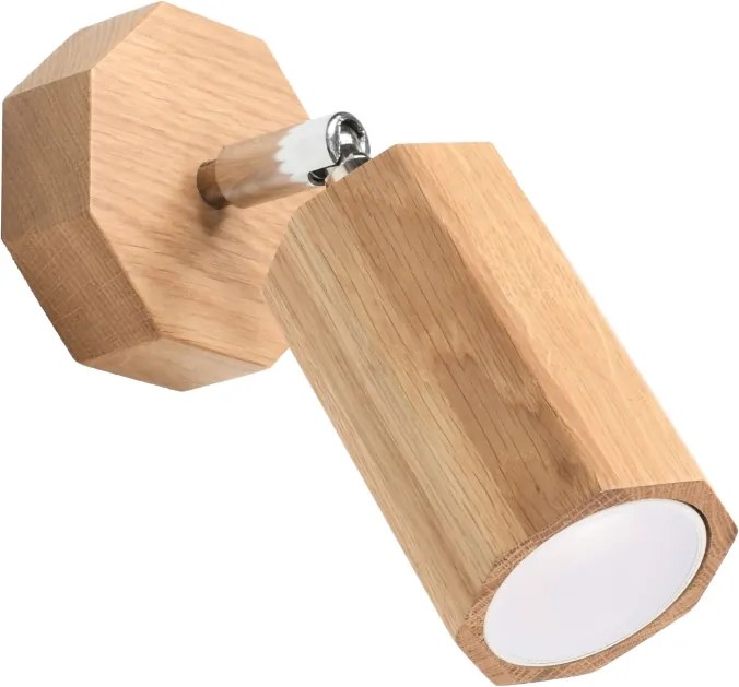 Sollux Lighting Nástěnné svítidlo ZEKE dub