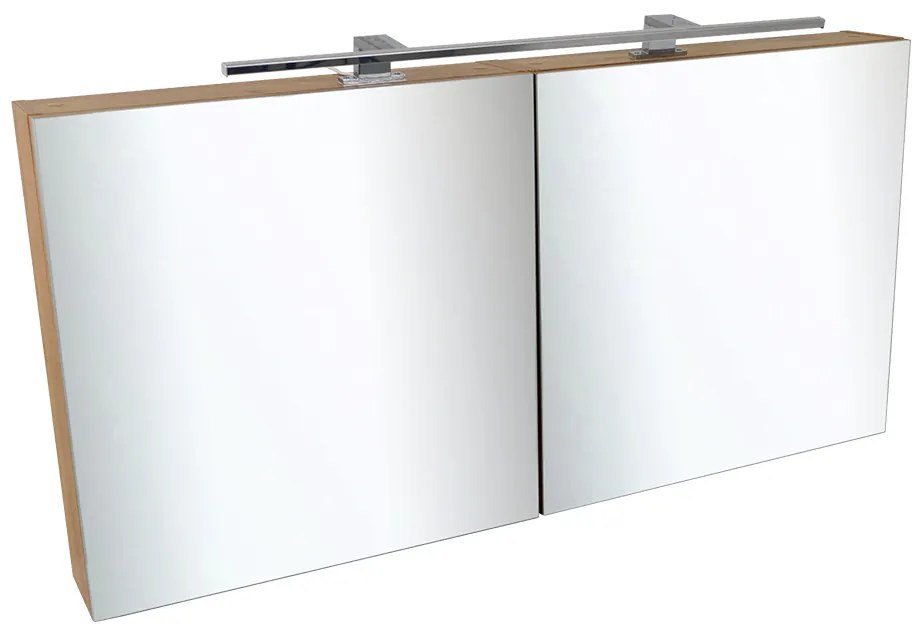 Comodo Zrcadlová skříňka Ideal OW 120 ZS LED-CR s osvětlením Any LED 80 CR, chrom