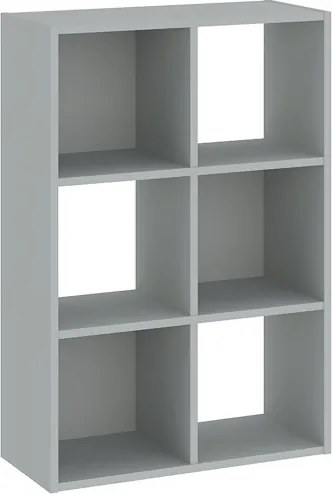 Regál Sinde 2x3, šedá