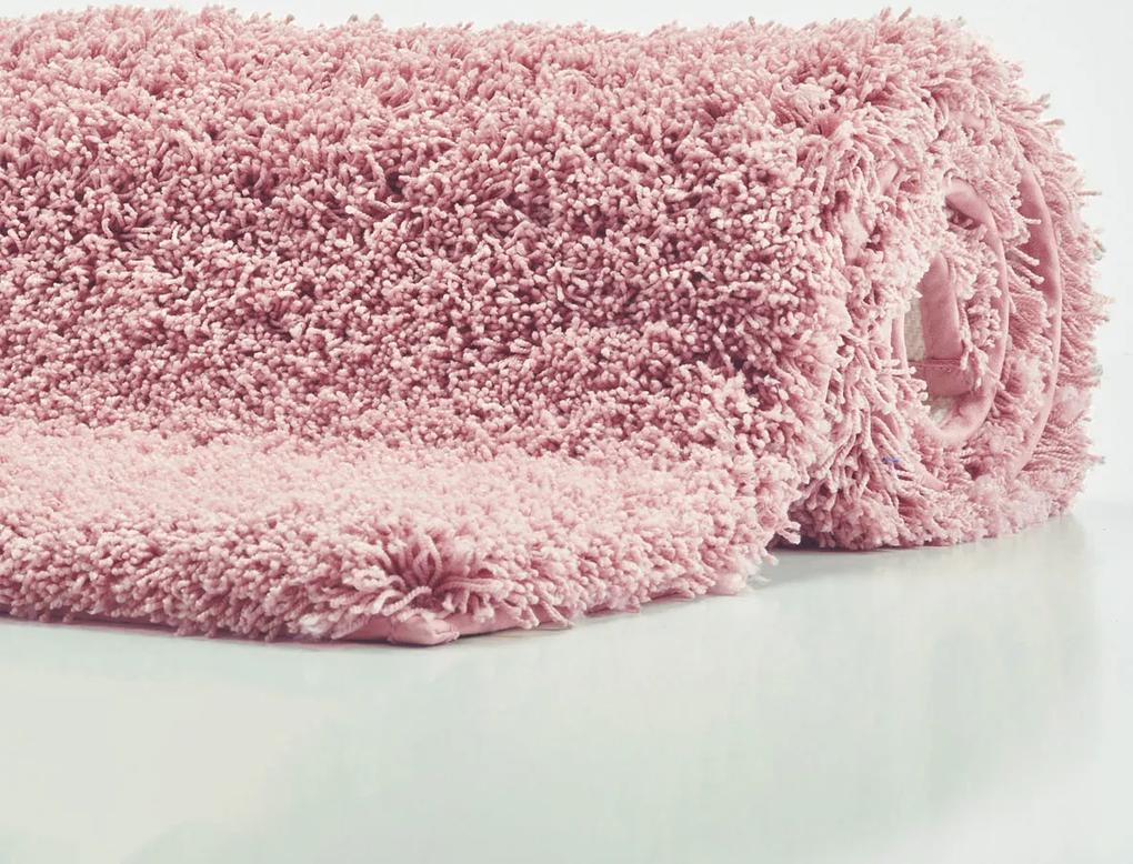 Koupelnový kobereček Musa 60 x 100 cm růžový