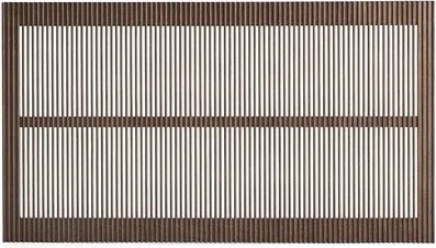 Čelo postele z jasanového dřeva v tmavě přírodní barvě 175x70 cm Beyla – Kave Home