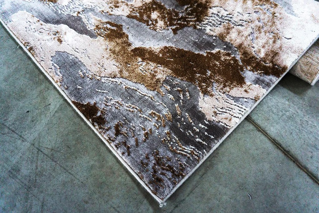 BE Koberec Mitra 3001 BEIGE - béžový obdélníkový Rozměr: 80x150 cm