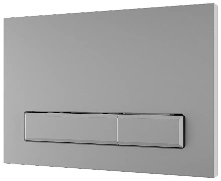 Sanela - Dvojčinné splachovací tlačítko do rámu SLR 21, bílé