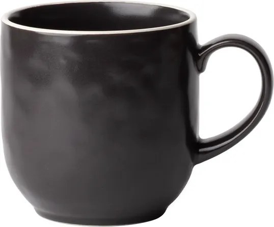 Sada šálků 12 ks — Elements Yin & Yang black - W0227