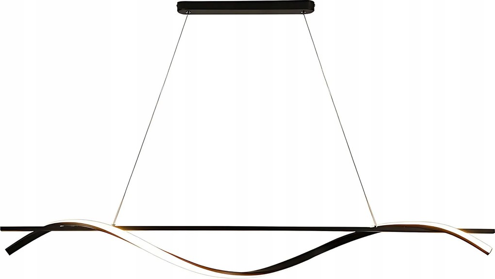 Toolight Závěsná lampa LHJ019-CP 120 cm Černá