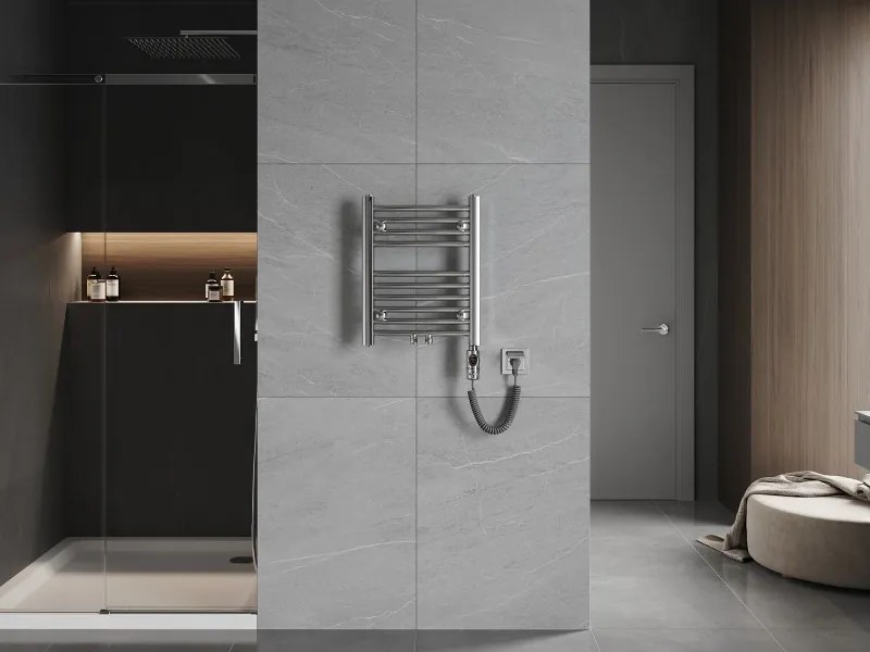 Mexen Ares, elektrické topné těleso 500 x 400 mm, 300 W, chromová, W102-0500-400-2300-01