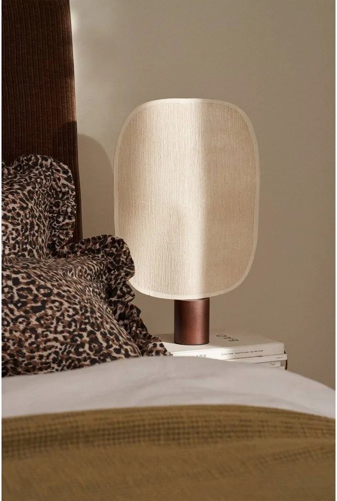 Hnědá/krémová papírová stolní lampa (výška 44 cm) Mai Le – Ellos Home