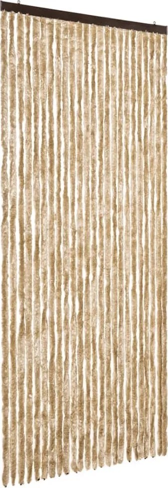 vidaXL Závěs proti hmyzu 100 x 200 cm žinylka [377336] Barva: Bílo-šedá