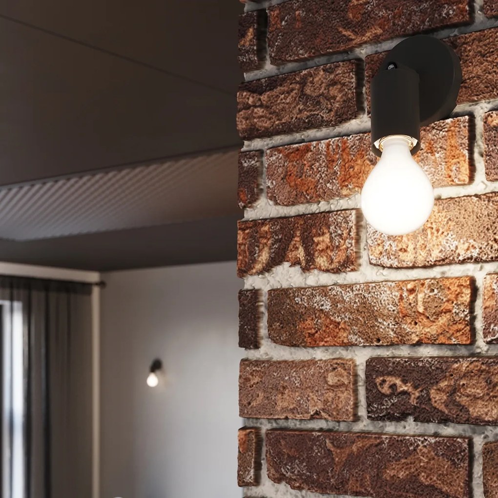 Sollux Lighting Stropní svítidlo FORNES 2 Černá