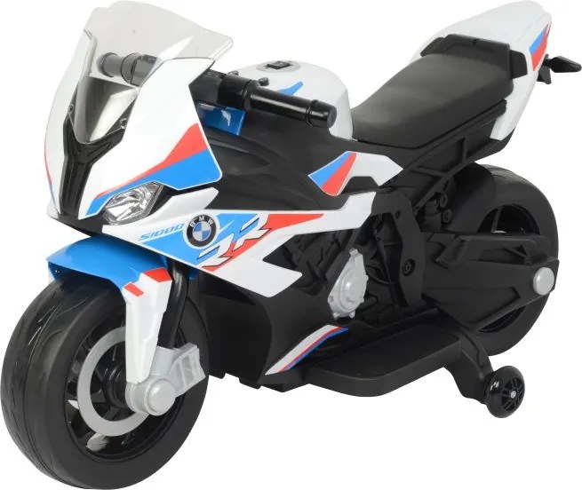 LEAN CARS Elektrická motorka na baterii BMW S1000RR 2156 bílá