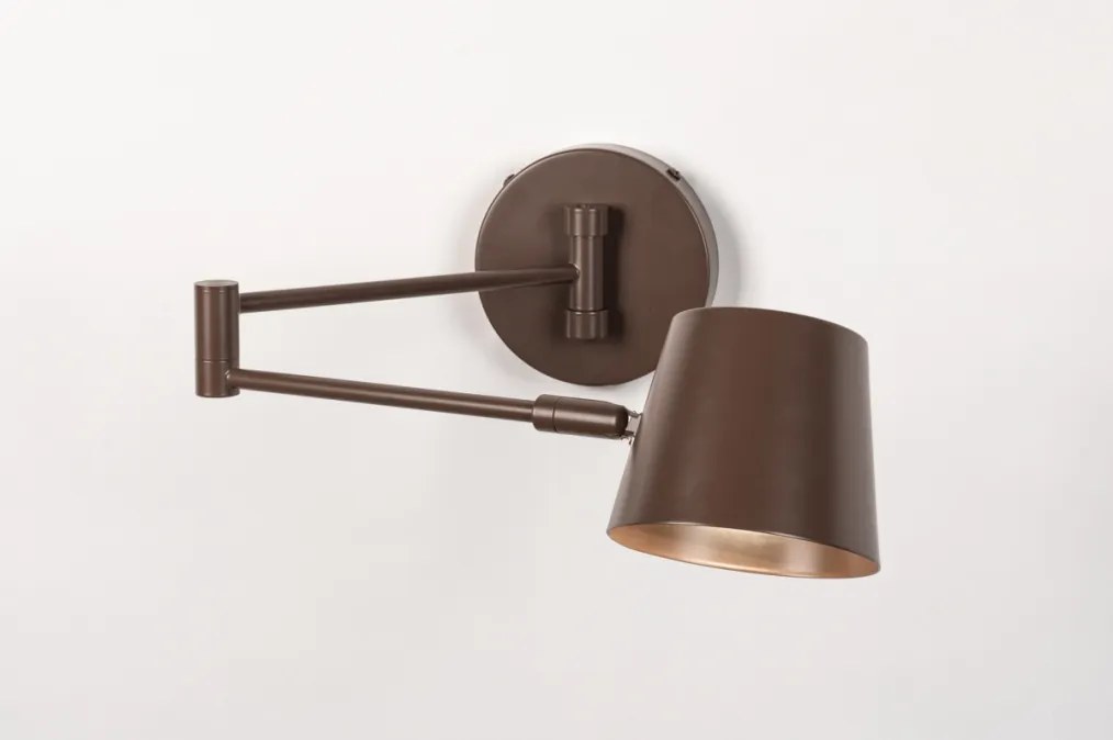 Nástěnné svítidlo Snap Fosca Brown Mini