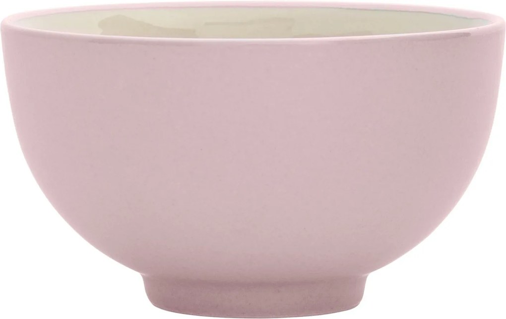 Bloomingville Keramická mistička Baby Bunny Mauve, fialová barva, krémová barva, keramika