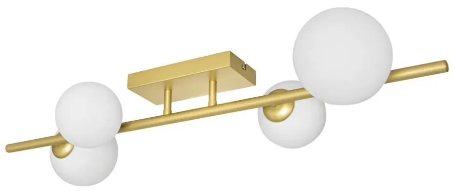 Brilagi - LED Přisazený lustr MILLA 4xG9/3W/230V zlatá/bílá