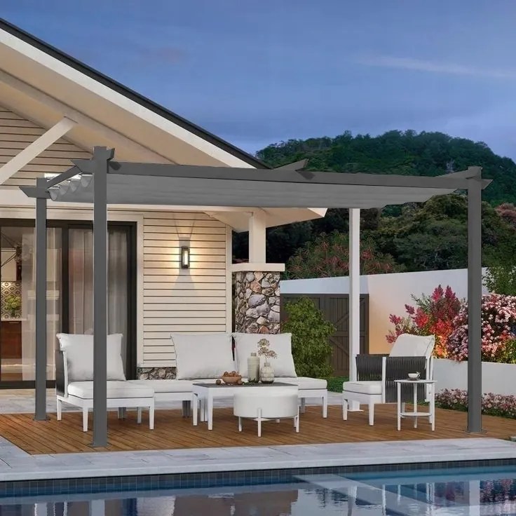TRENDIE Pergola šedá 2x3m