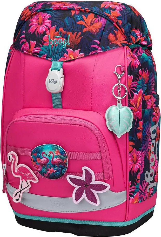 BAAGL Školní batoh Airy Plus Flamingo GRS