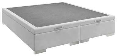 Rám postele boxspring FIBI KP 25 180x200, světle šedý