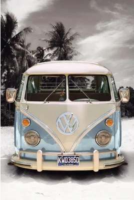 Plakát Maxi VW Californian Camper II 61x91,5 cm