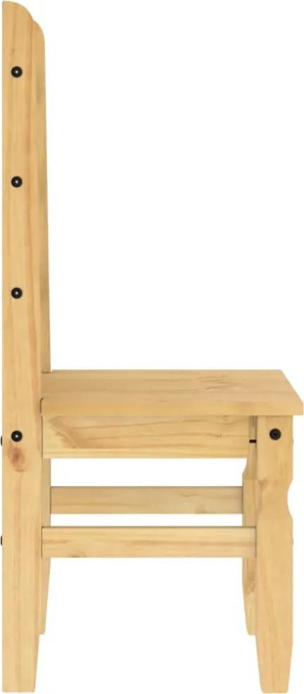 vidaXL Jídelní židle 2 ks Corona 42 x 47 x 107 cm masivní borovice [4005723]