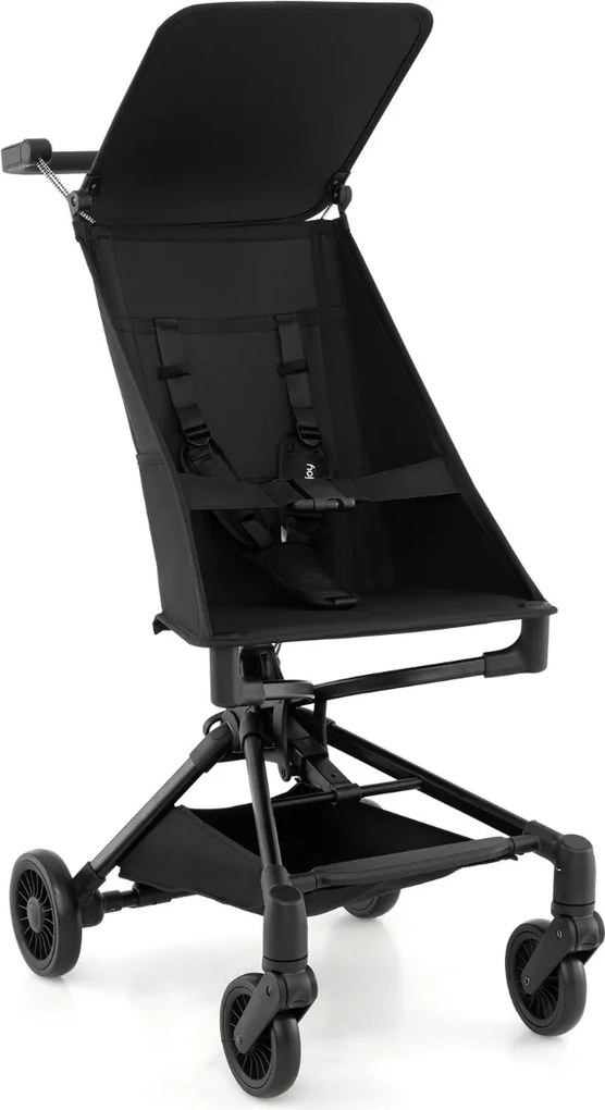 Costway Skládací kočárek s nastavitelnou a odnímatelnou stříškou Travel Buggy