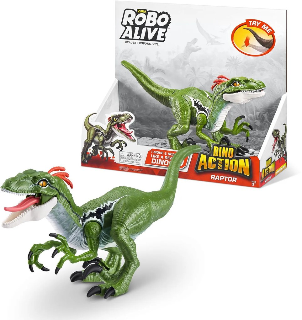 Robo alive dino action raptor