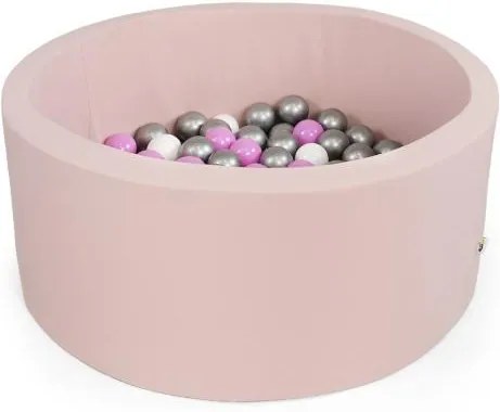 Dětský bazének "30" s míčky 200 ks barva: pudrové růžová