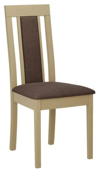 Čalouněná jídelní židle Heven XI, Barva dřeva: ořech, Potah: Hygge D91
