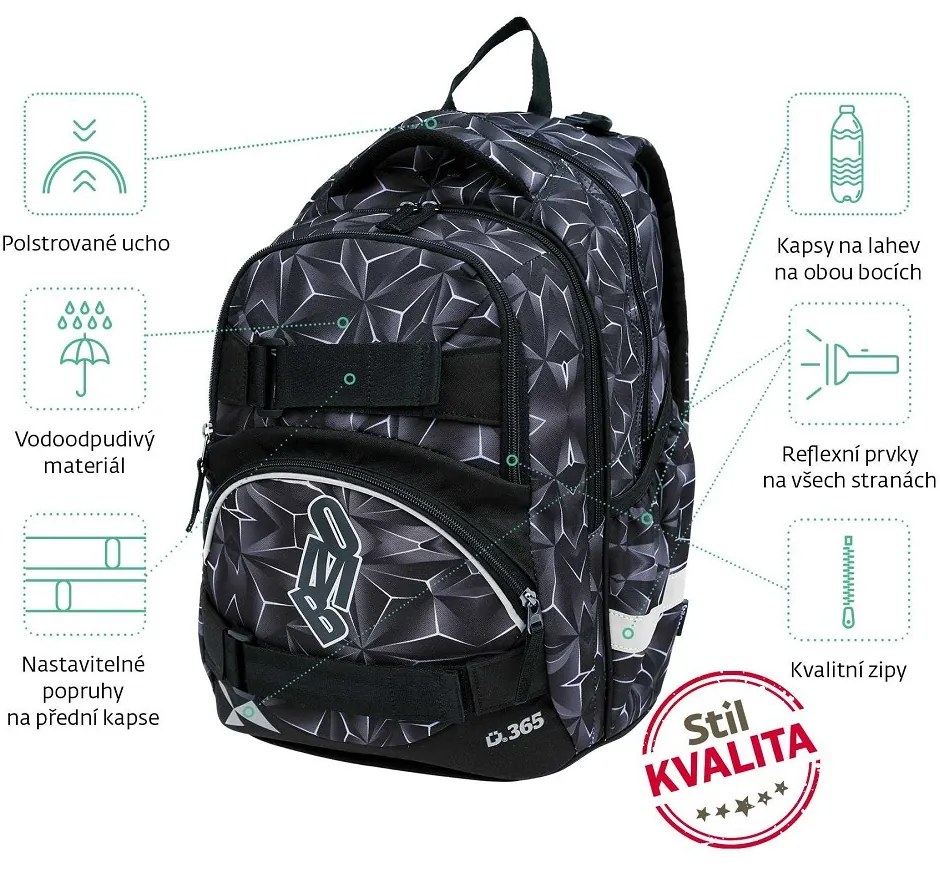 Stil - školní batoh Smart OMB Uni