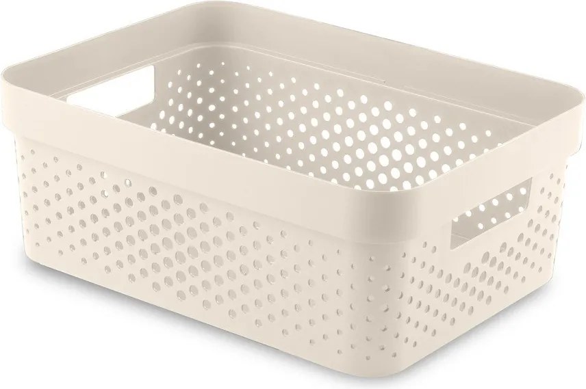 Plastový košík 36x27x14 cm Infinity Dots – Curver