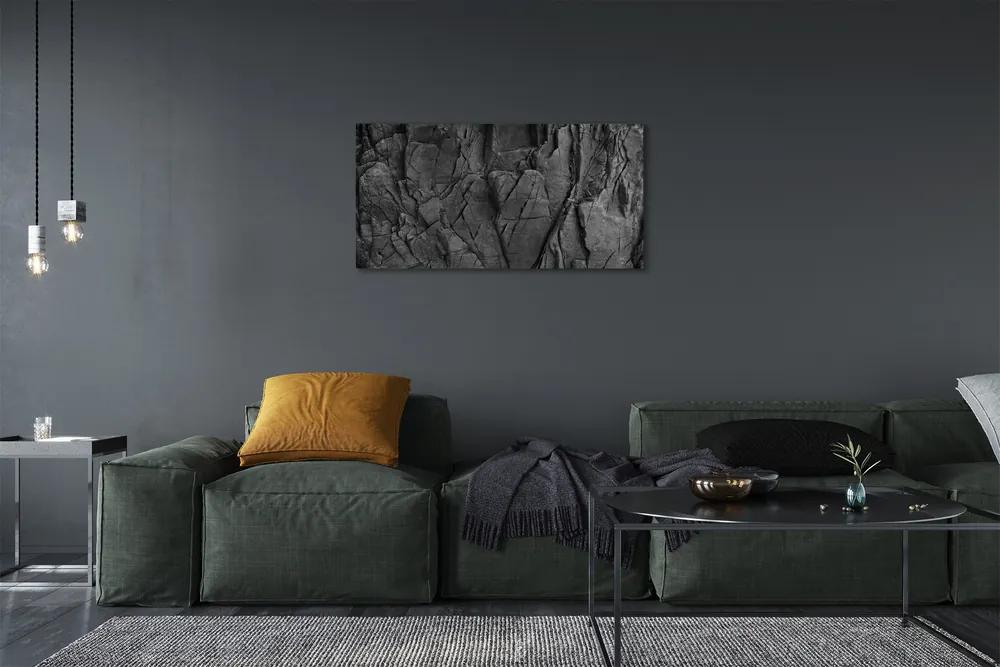Obrazy na plátně Kámen struktura abstrakce 125x50 cm