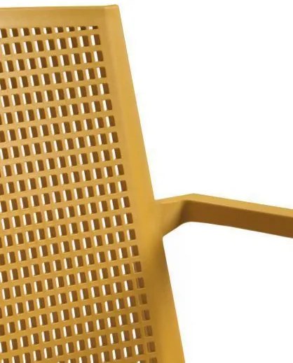 Rojaplast Křeslo GRID ARMCHAIR - hořčicově žlutá