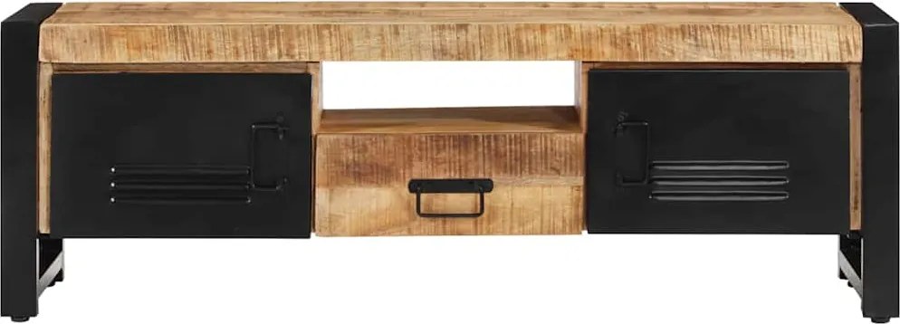 TV skříňka 120 x 30 x 40 cm masivní mangovníkové dřevo 338222