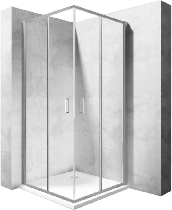 Kabina sprchová Punto - Rozměry kabiny: 90 x 90 cm