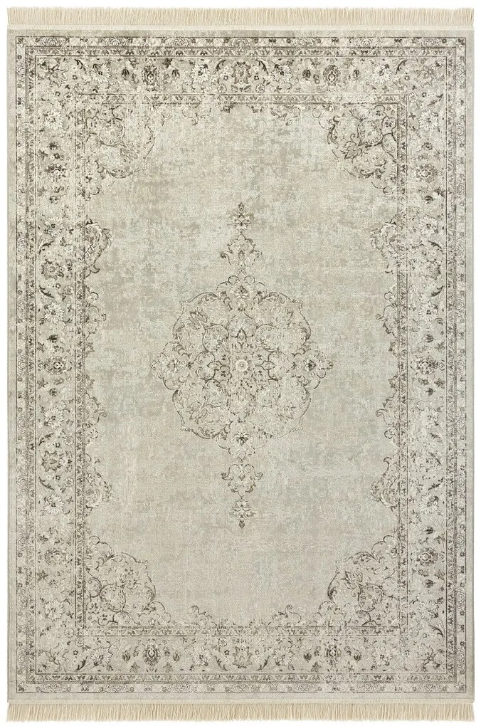 Hanse Home, Kusový koberec Naveh 104382 Cream, 135x195, bílá, chodba / předsíň