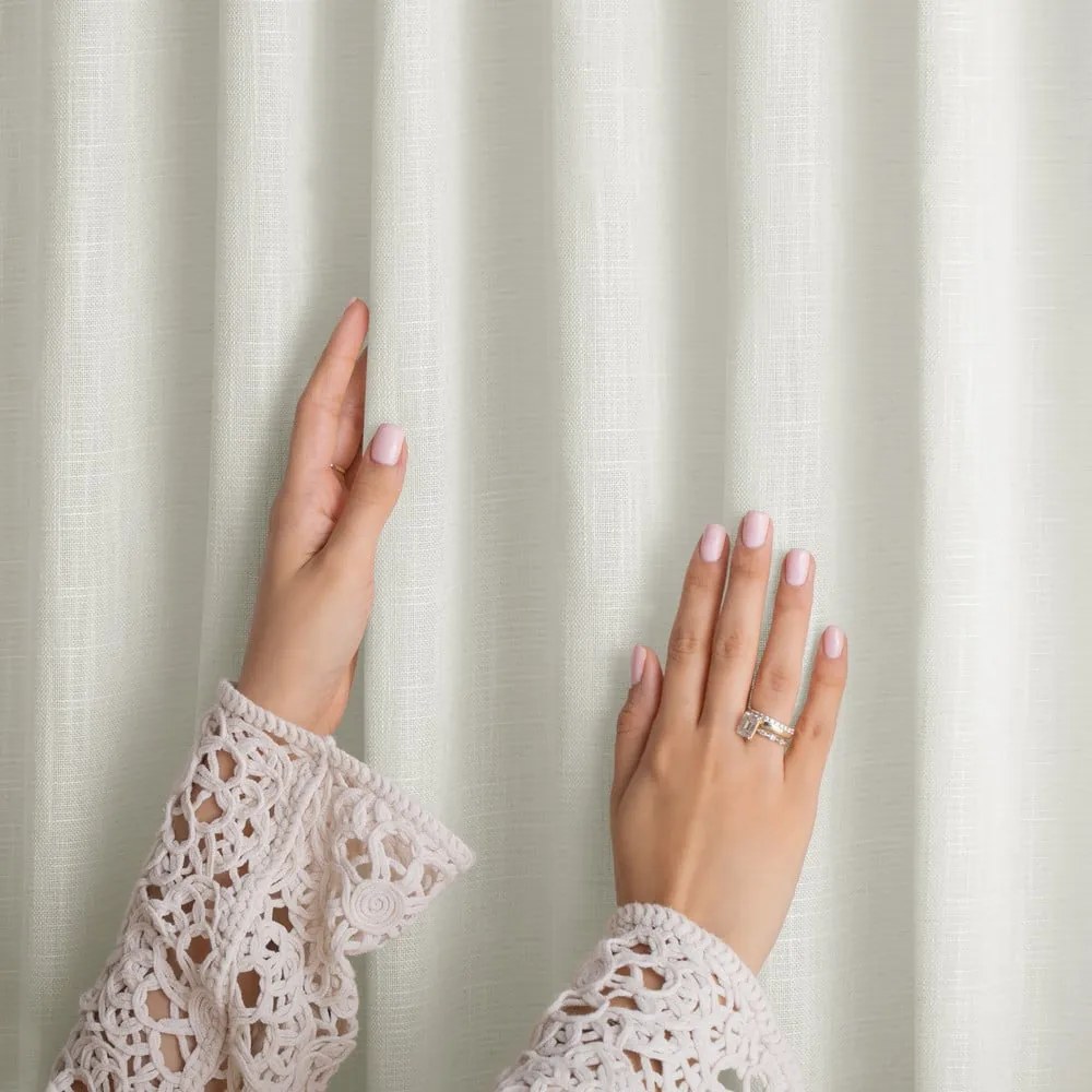 Krémový závěs 140x250 cm Valeta – Restilo