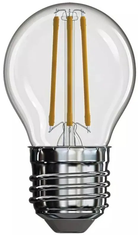 Emos Led žárovka E27 filament mini globe 1,8W 2700k Teplá 250Lm