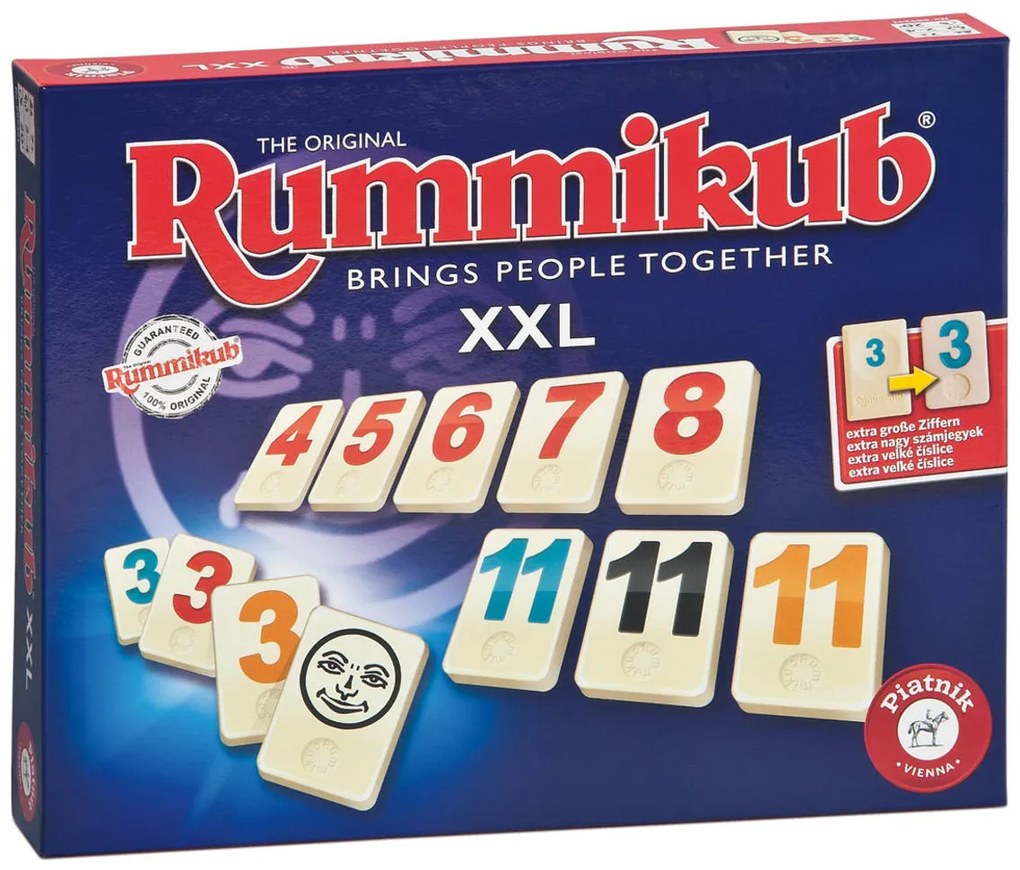 PIATNIK Hra Rummikub XXL *SPOLEČENSKÉ HRY* pi6892