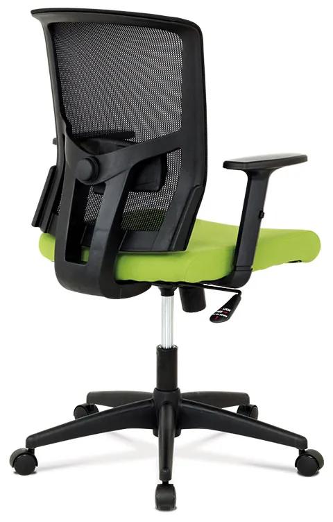 Kancelářská židle STIG, zelená a černá látka