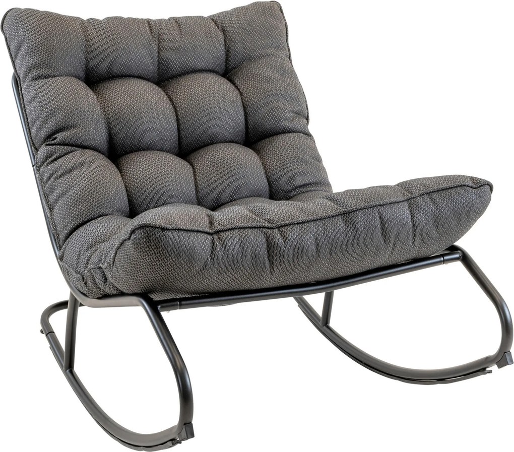 XXXLutz ZAHRADNÍ HOUPACÍ KŘESLO kov, textil Ambia Garden - Online Only zahradní nábytek - 006124031301