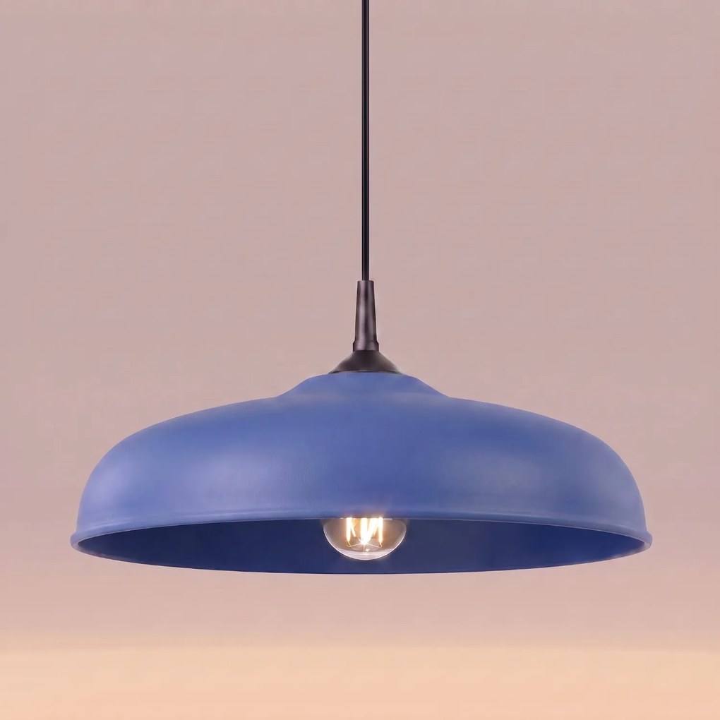 Sollux Lighting Závěsné svítidlo GINA ultramarín