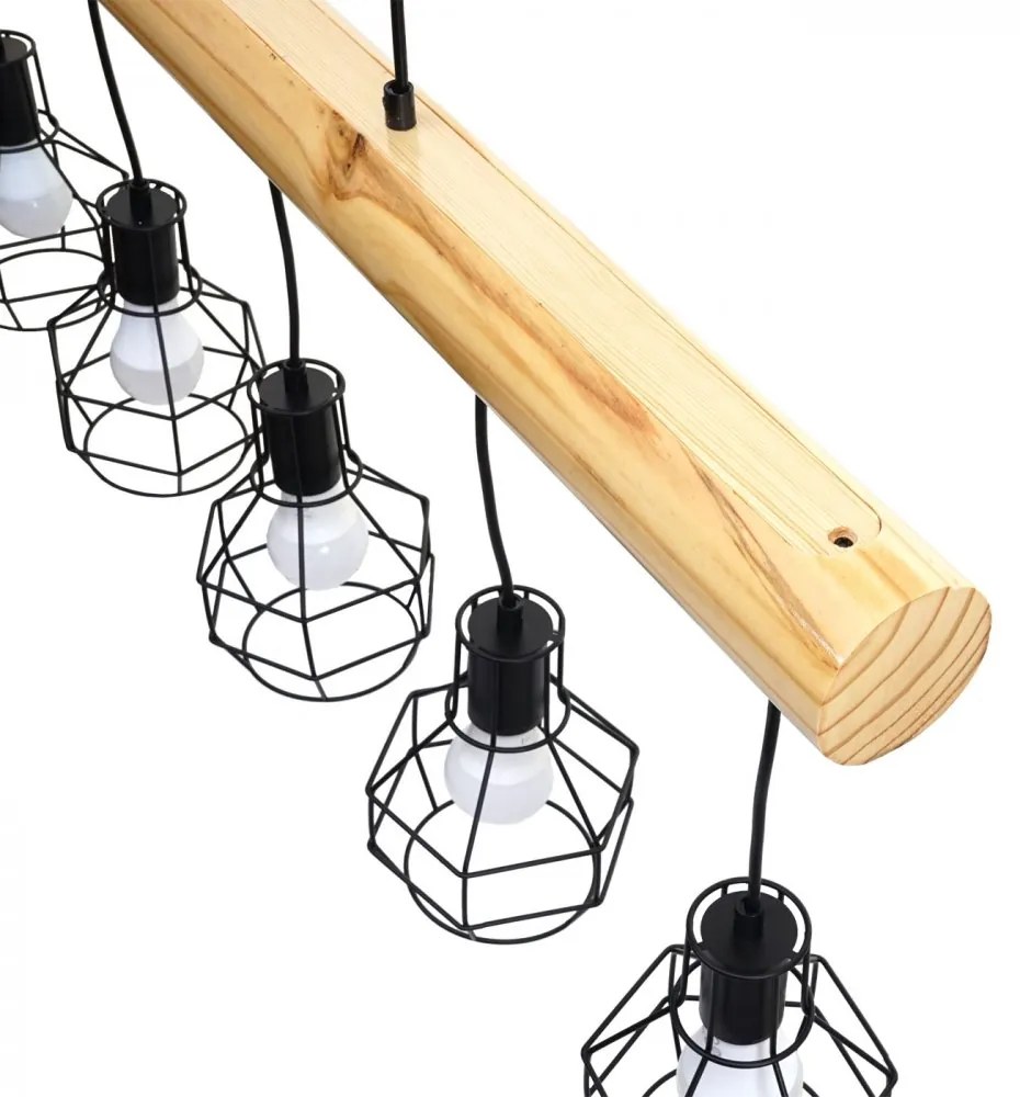 Závěsná lampa Dekorhome