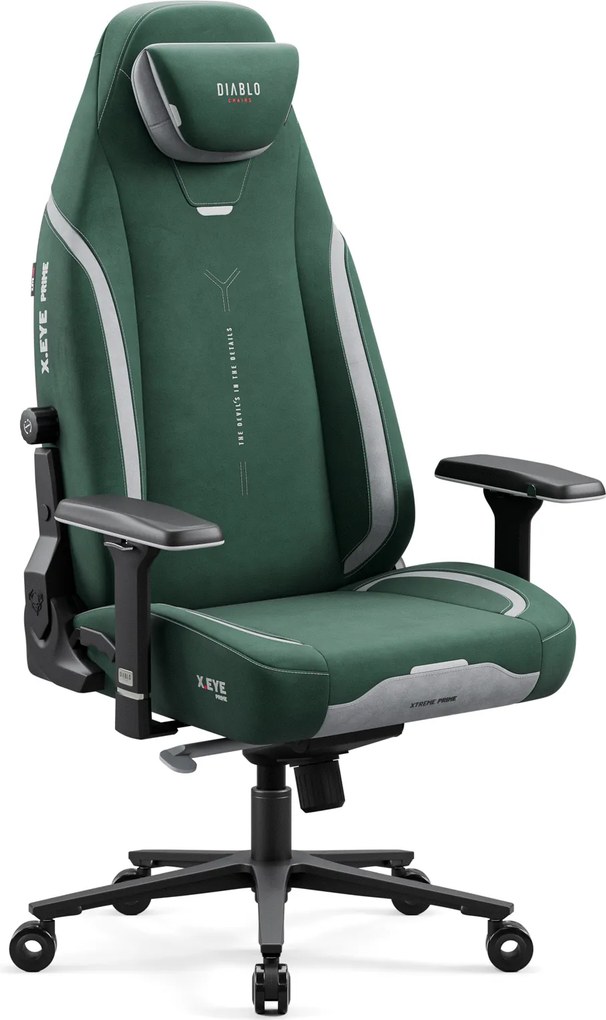 Herní židle zelená Normal Size: Diablo X-Eye Prime Forest Green