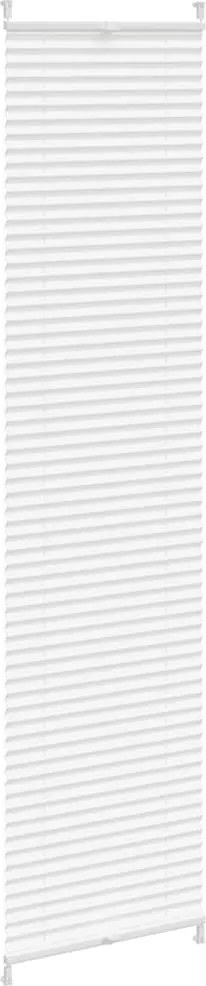 Plisovaná roleta 40 x 200 cm bílá 240588