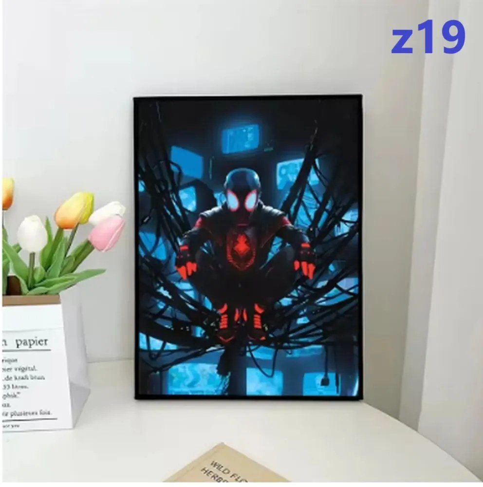Stylový plakát "Spiderman" - 25 motivů/5 velikostí Motiv: z19, Velikost: 40x60 cm