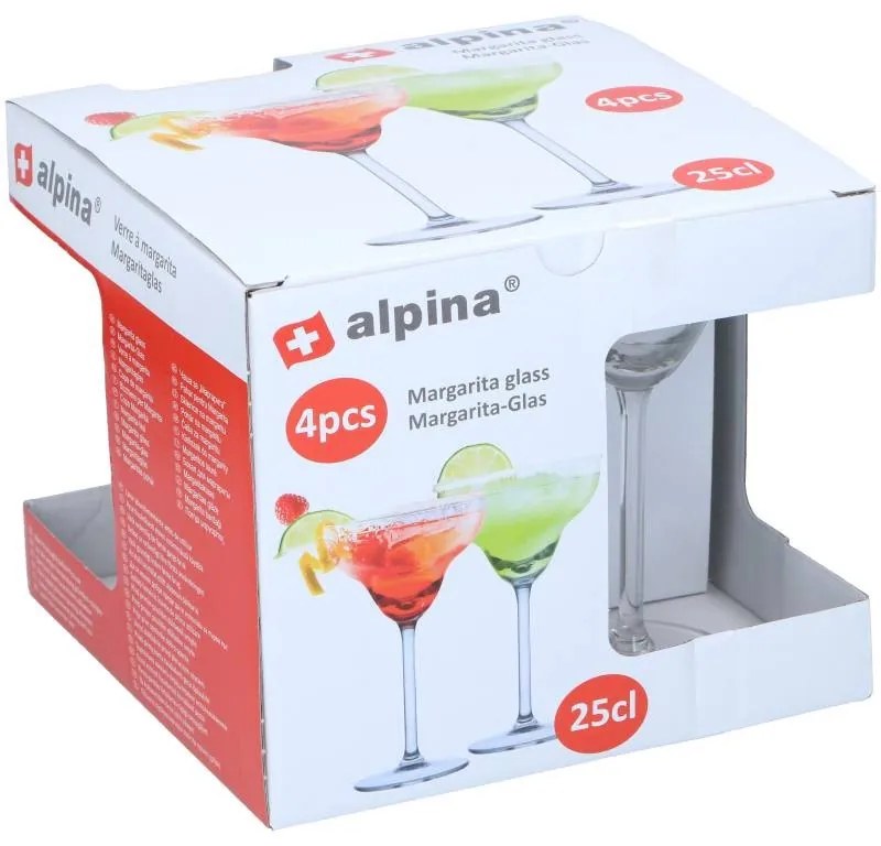 ALPINA Sklenice na koktejly 250 ml sada 4 ksED-249632