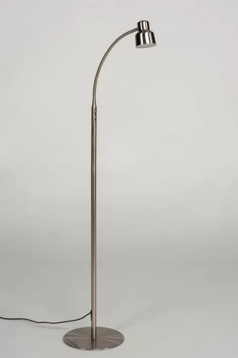 Stojací designová lampa Silver Yalle
