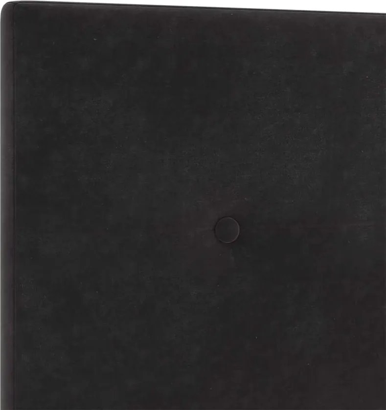 Čelo postele Černý 200 cm samet 3337869