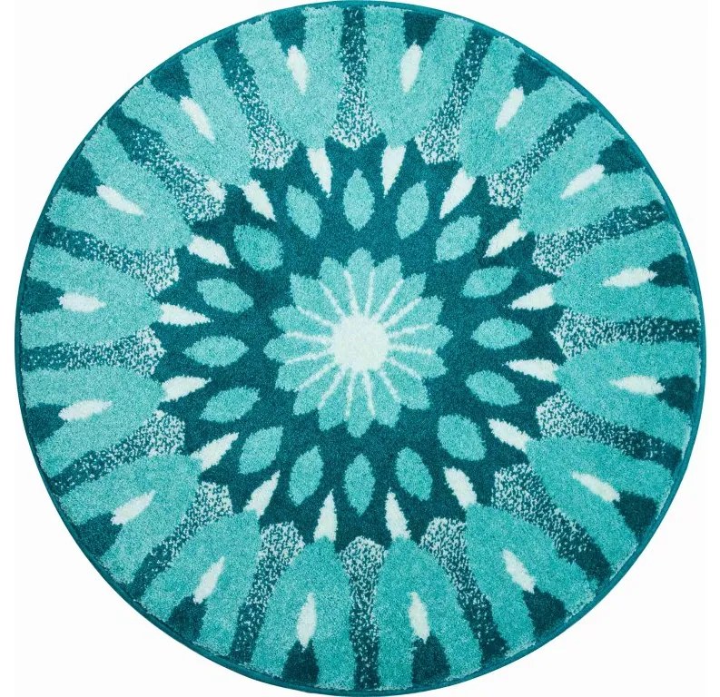 Koupelnová předložka Grund Mandala - Chram Duše Typ: 100x100 cm kruh