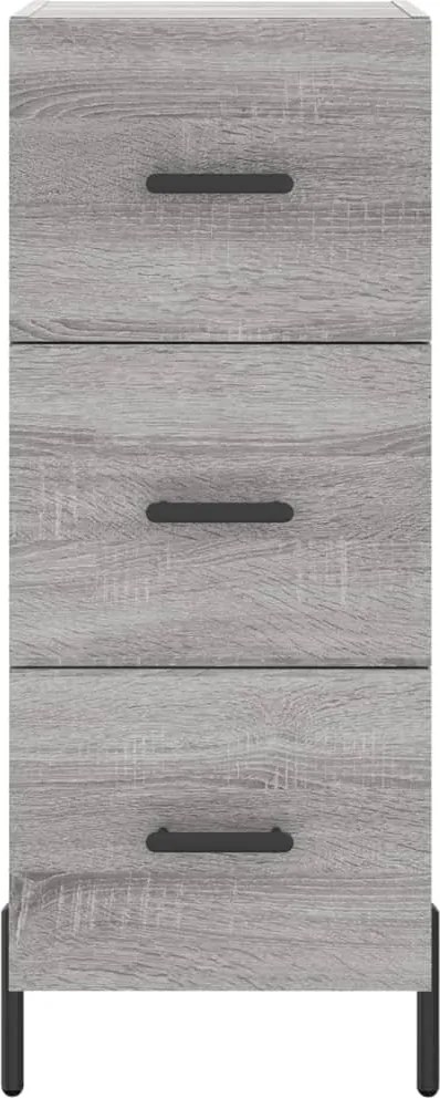 Skříň highboard šedá sonoma 34,5 x 34 x 180 cm kompozitní dřevo 3198863